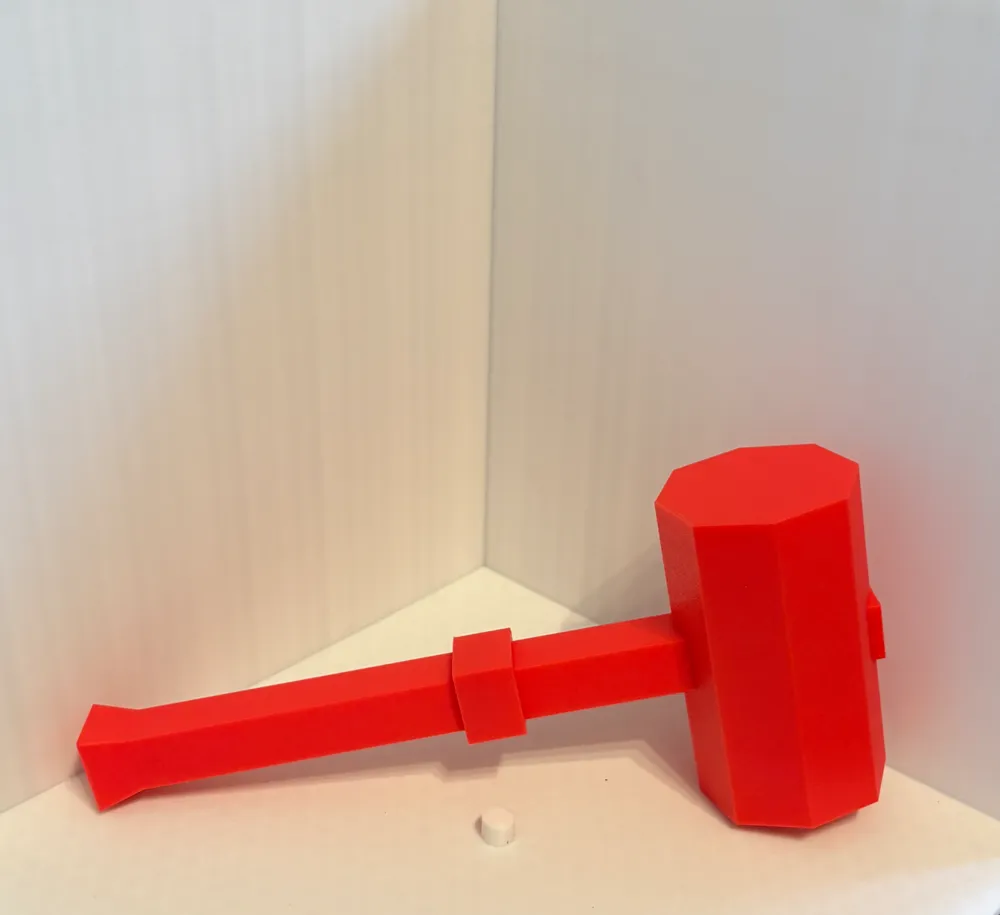 Power small hammer Chainsaw man Prop by DxM engineering - MakerWorld