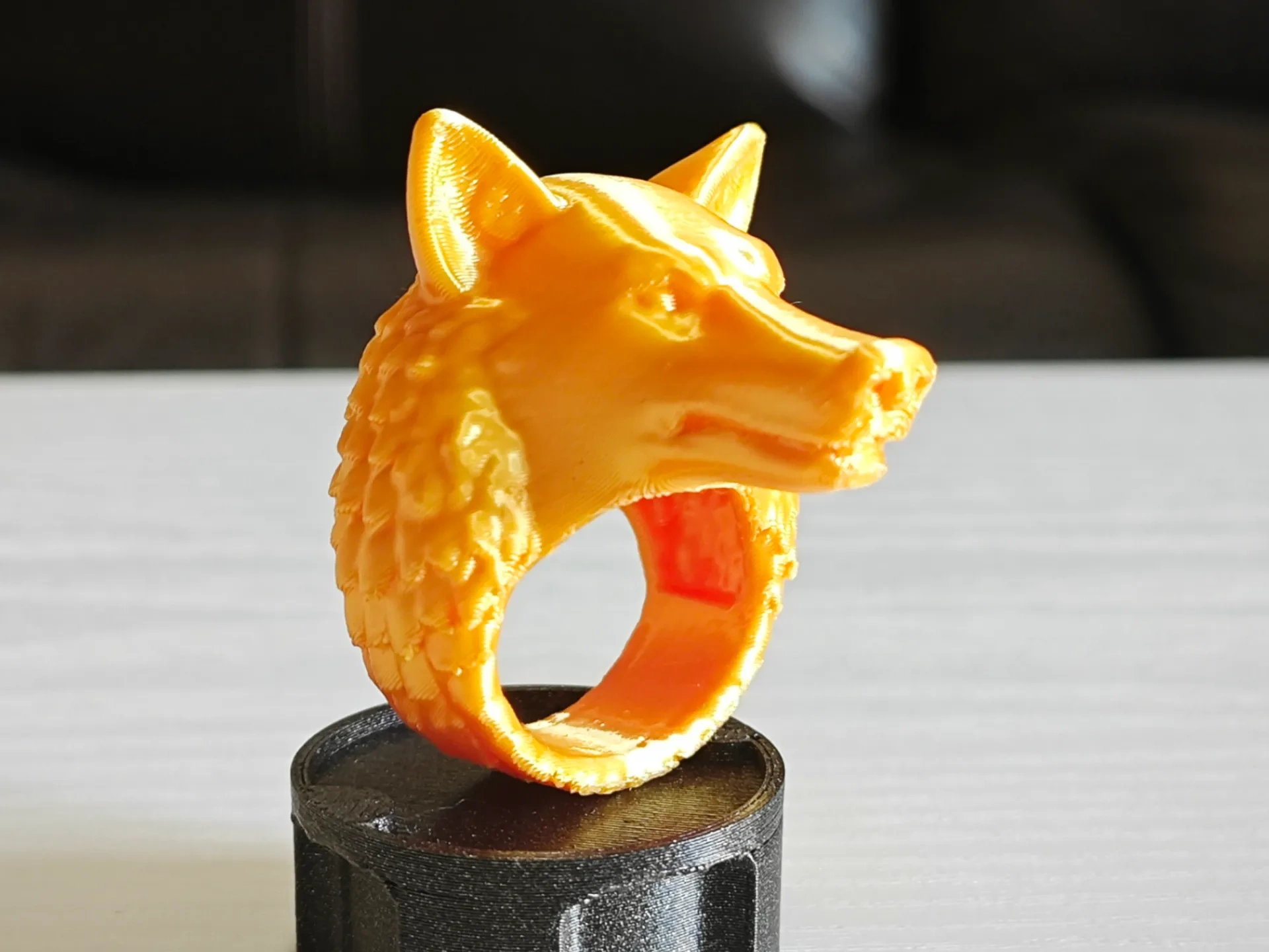 Wolf Ring by Loop3D - MakerWorld