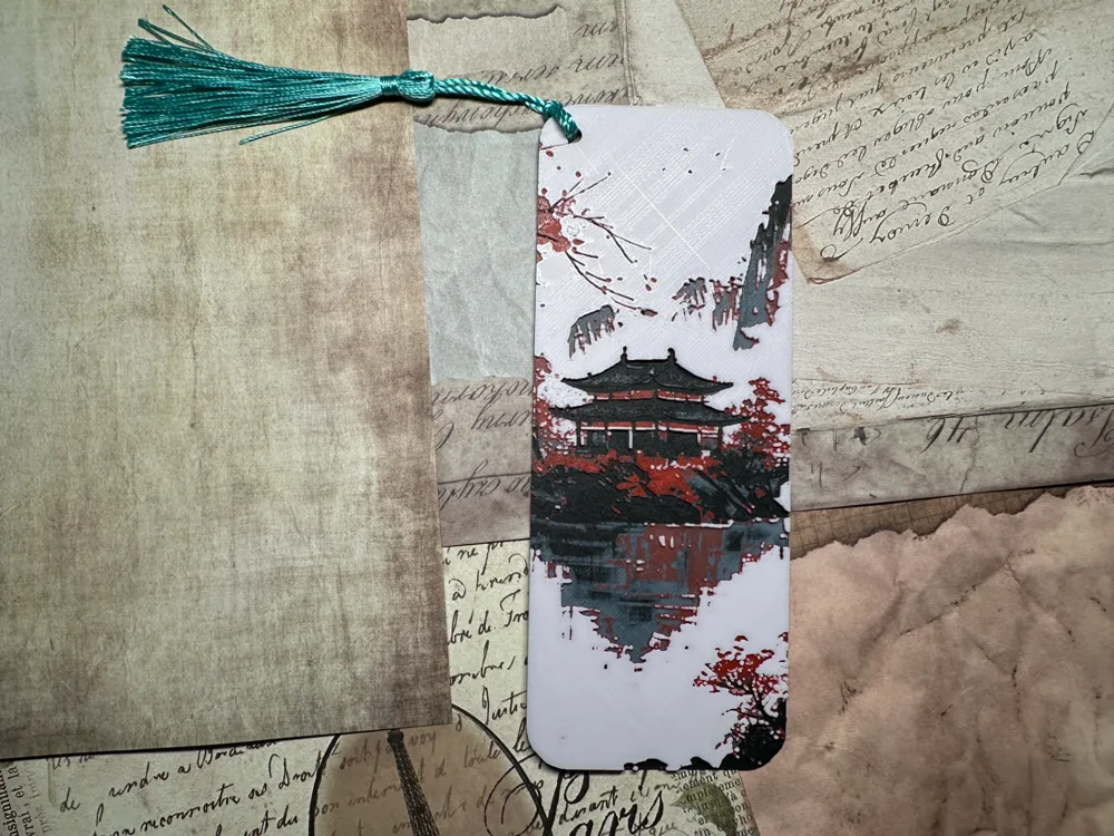 BookMark_AutumnLandscape_Hueforge by TerryCreation - MakerWorld