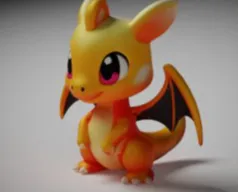 Baby Charizard by Wrecker's 3d prints - MakerWorld
