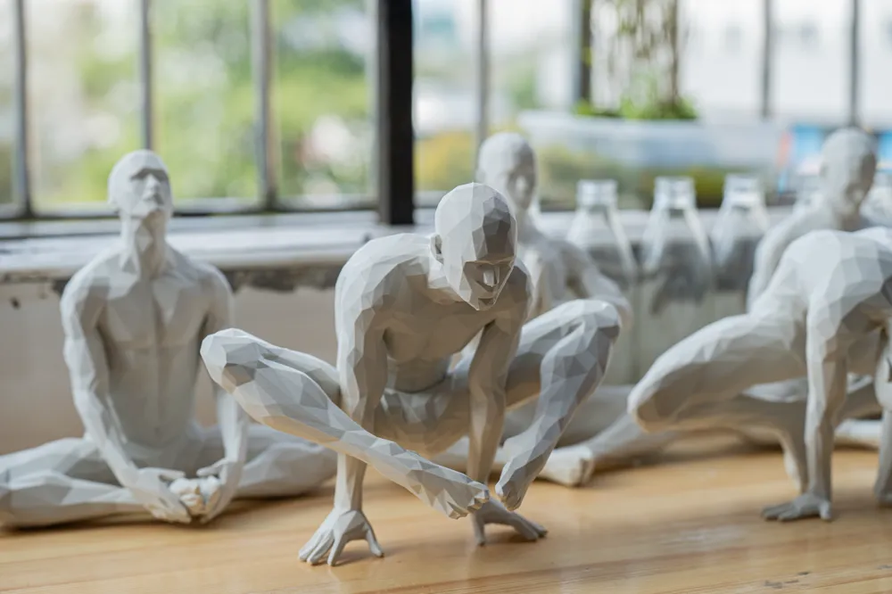 Meditating Man Series 003 by XXY2025 MakerWorld: Download Free 3D Models