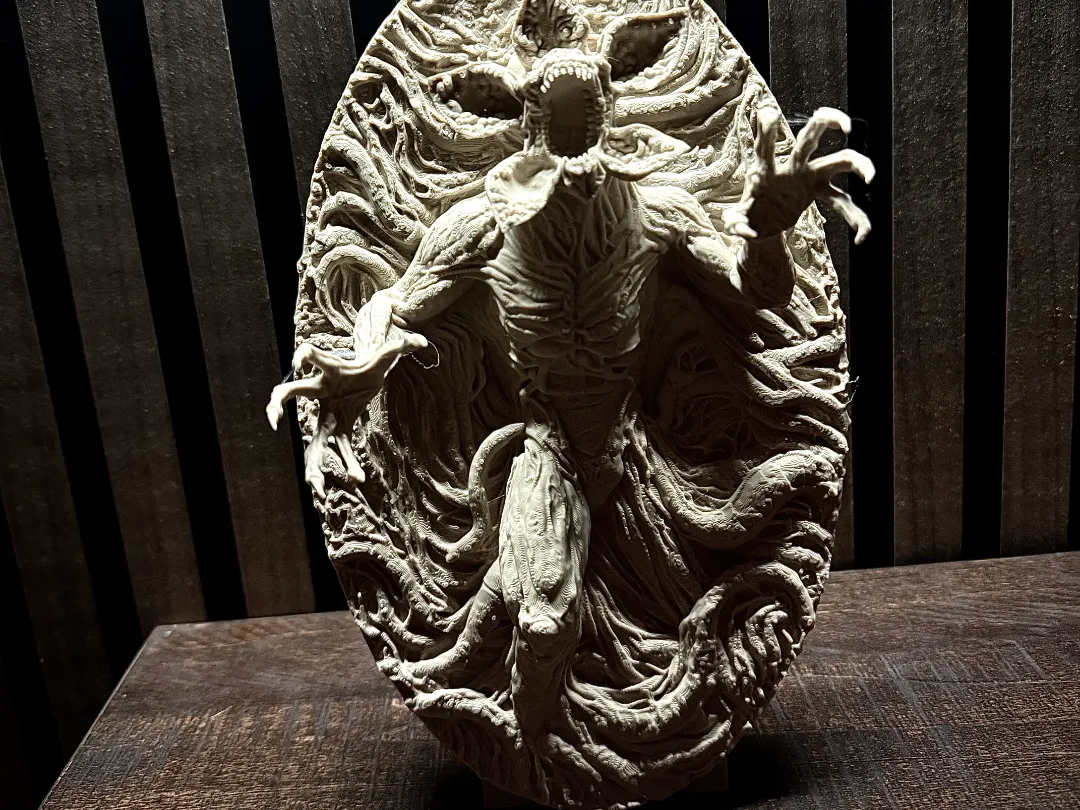 Demogorgon - Stranger Things Reliefskulptur! - Gratis 3D utskrifts modell - MakerWorld