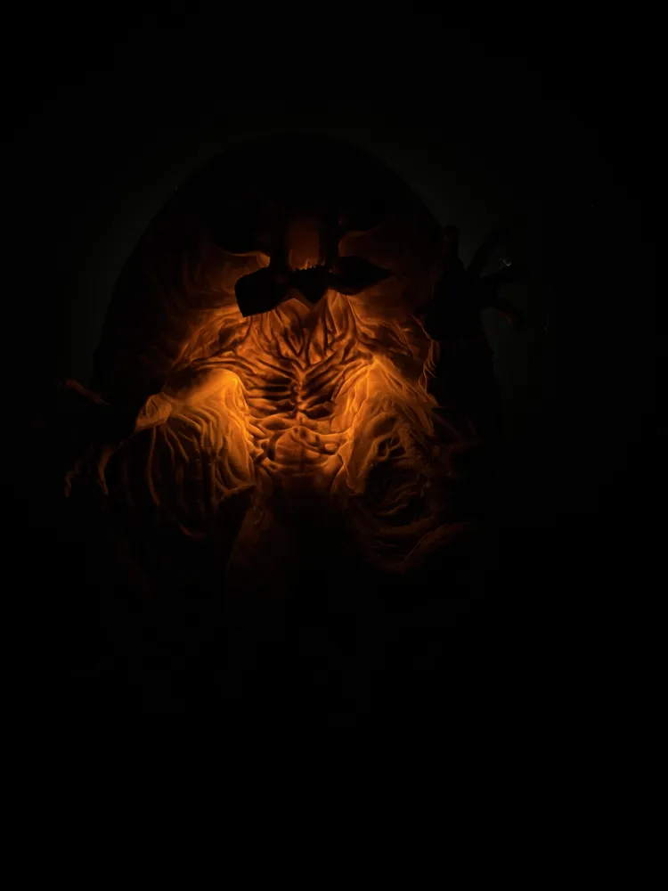 Demogorgon - Stranger Things Relief Sculpture! - Free 3D Print Model ...