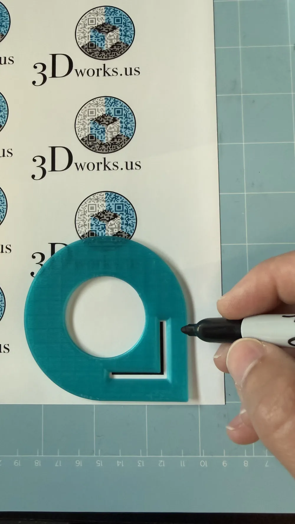Cricut Registration Mark Fixer - Free 3D Print Model - MakerWorld
