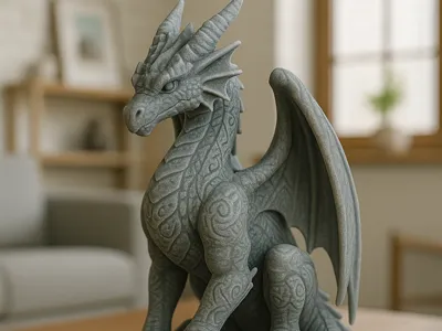 dragon scale 3d print model download - MakerWorld