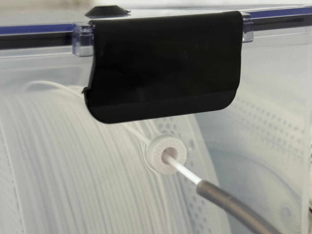 Filament Box PTFE Cable Stop by IntakeMakerWorld: Download Free 3D Models
