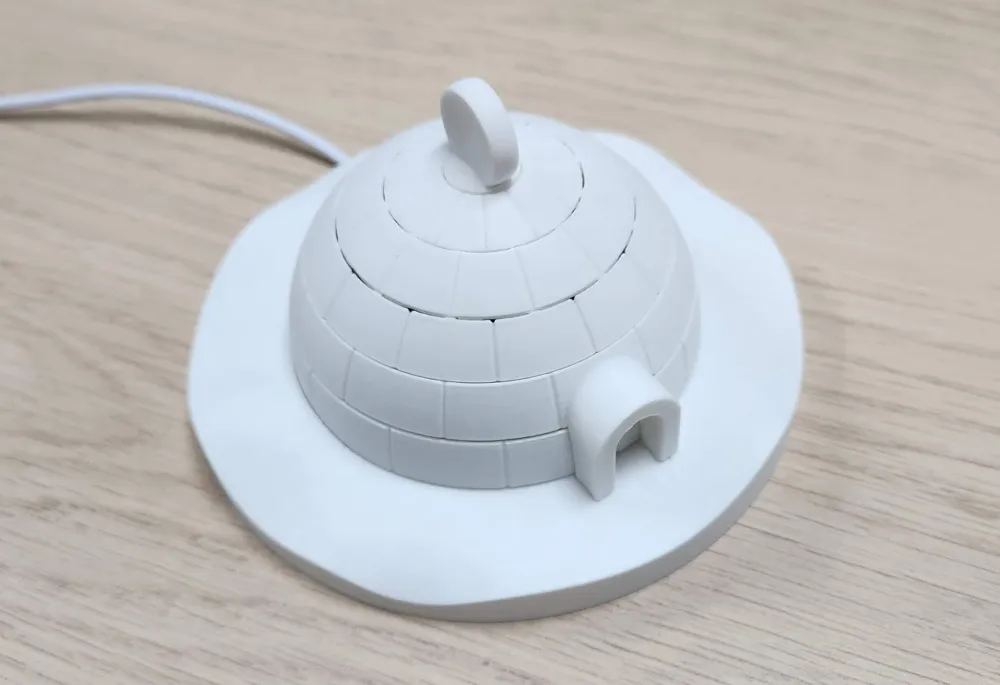 Transforming Igloo Castle Lamp (Inplace Print) by FunOrNothing ...