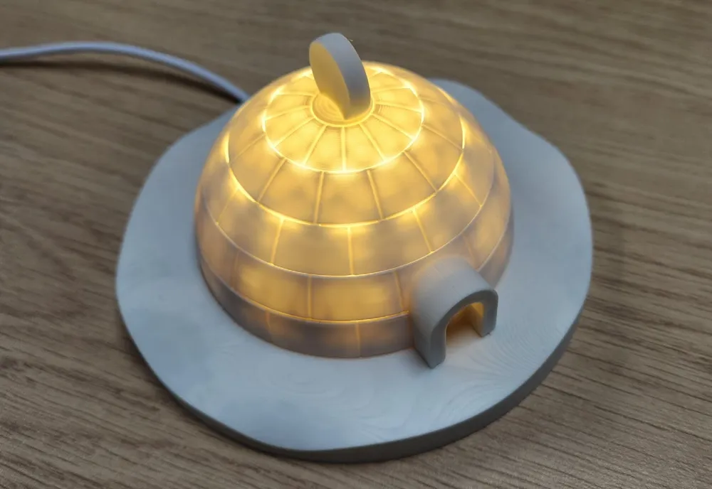 Transforming Igloo Lamp by FunOrNothing - MakerWorld