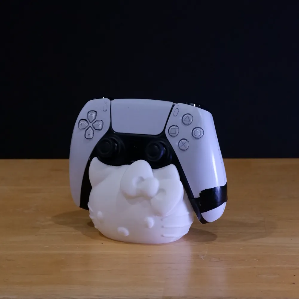 Cute Hello Kitty Inspired Controller Holder Bundle - Free 3D Print ...