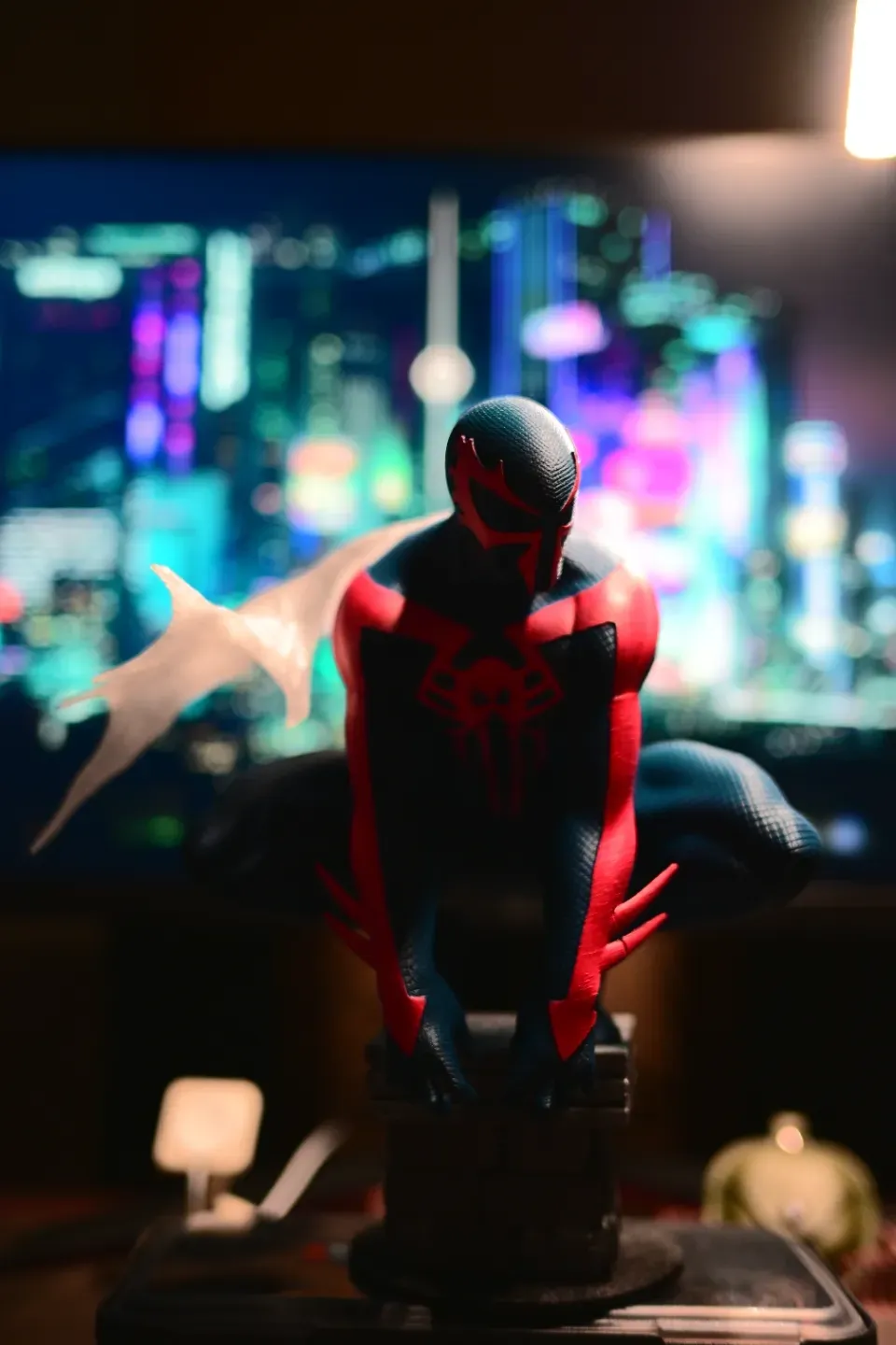 Spider-Man 2099 Figurine Model - Free 3D Print Model - MakerWorld