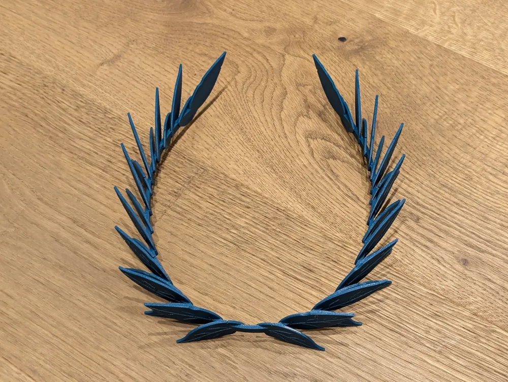 Roman Laurel Wreath - Free 3D Print Model - MakerWorld
