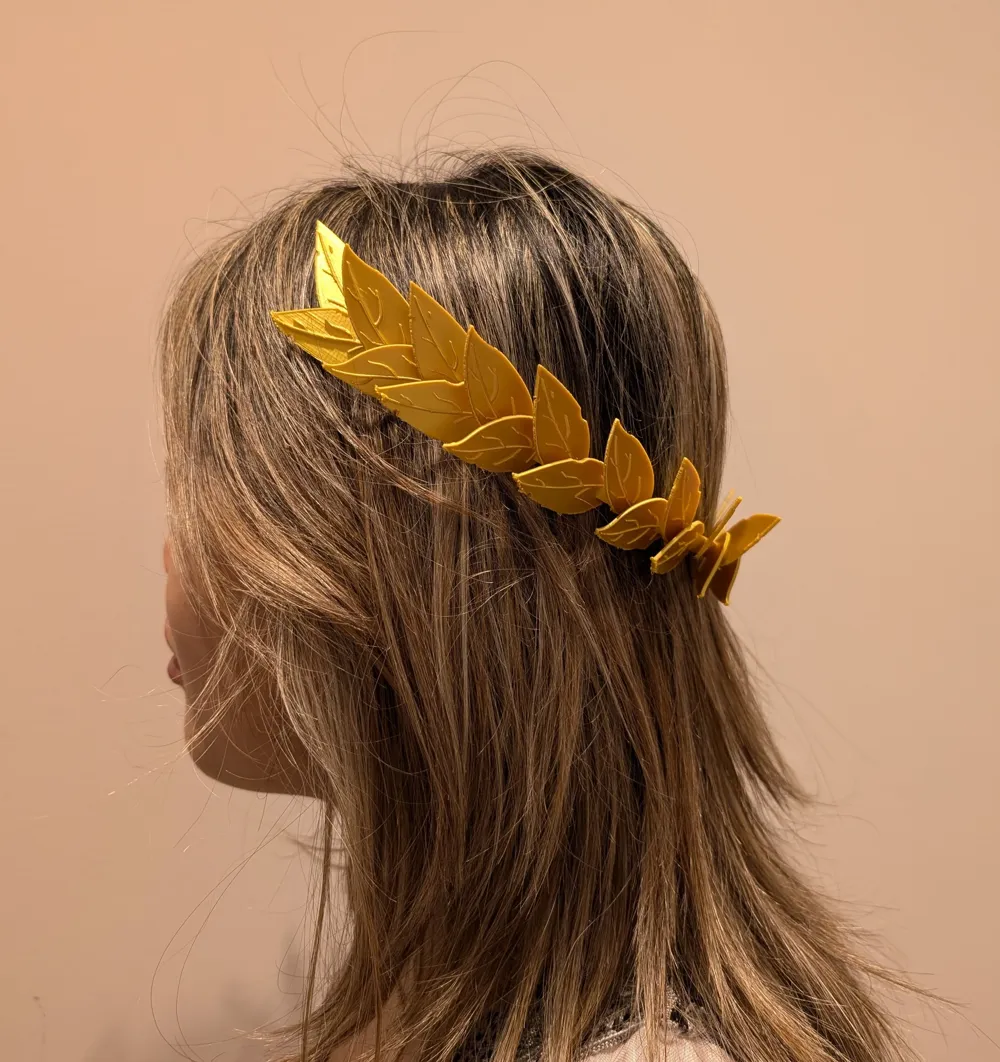 Roman Laurel Wreath by Fran Gaur MakerWorld: Download Free 3D Models