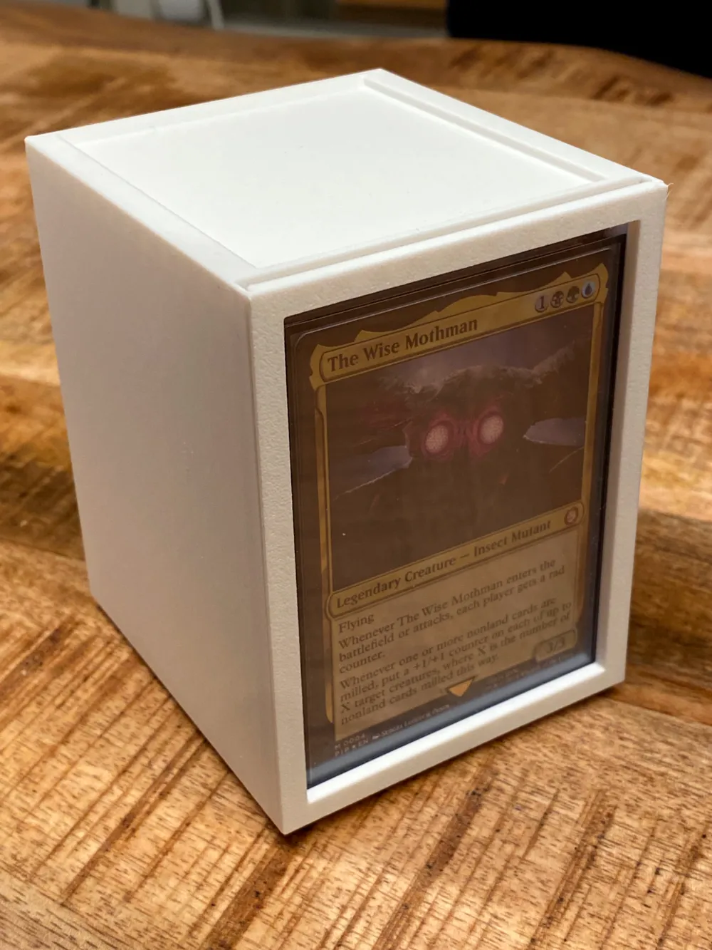 Kompakte MTG Commander Deckbox mit Showcase von ChappIO - MakerWorld