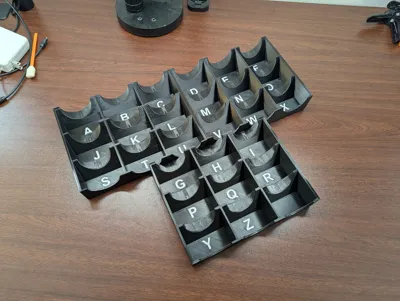 TCG Card Sorting Tray - Free 3D Print Model - MakerWorld