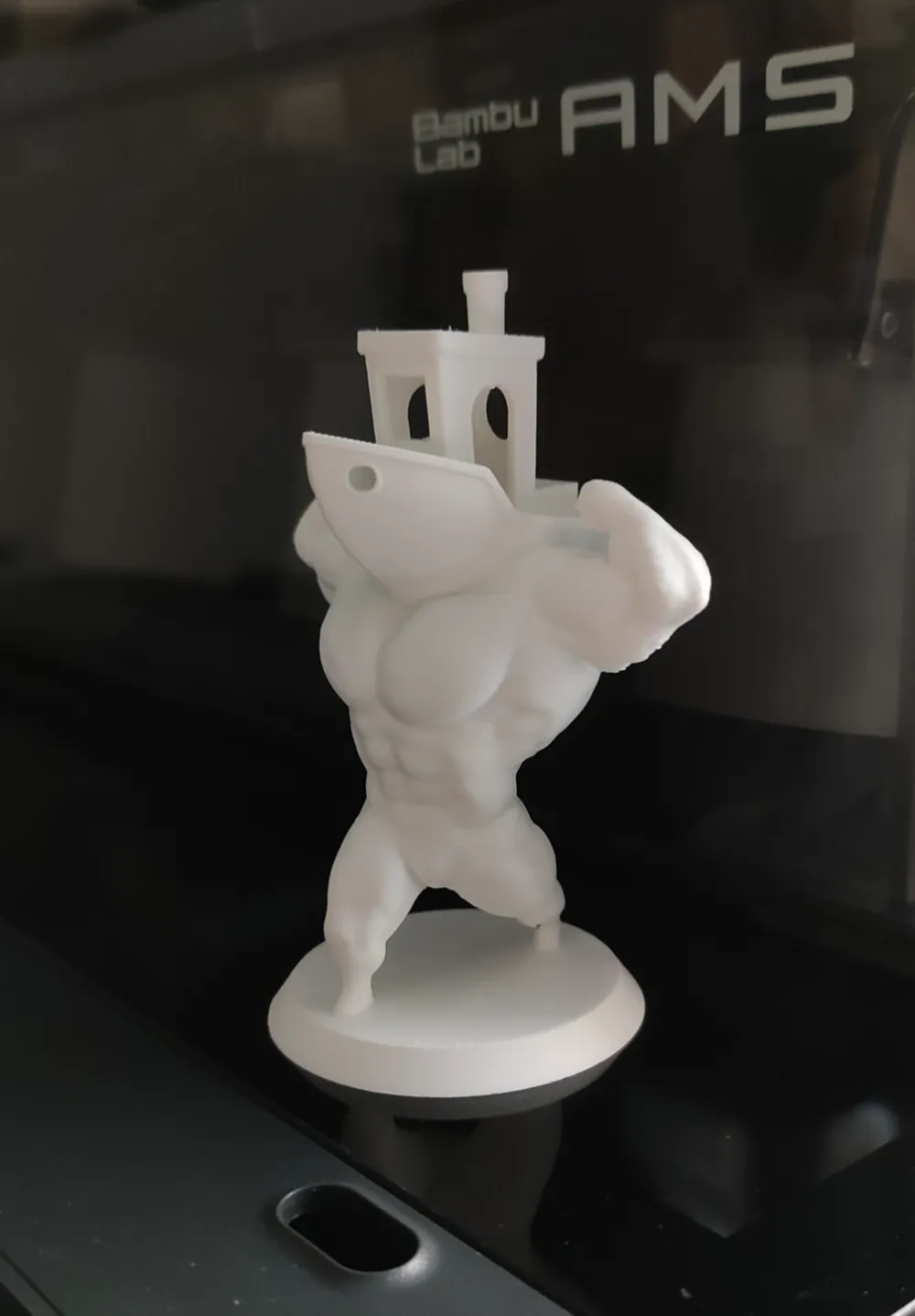 Buff Benchy - the ultra swole 3D printing torture-test, scaled down ...