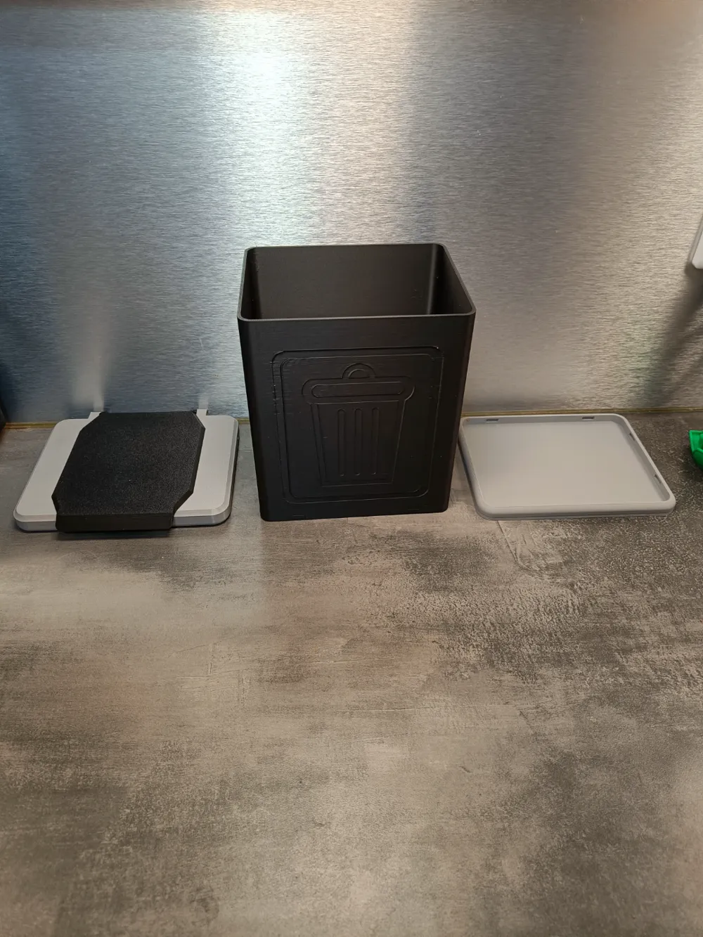 Desktop Garbage Bin - Free 3D Print Model - MakerWorld