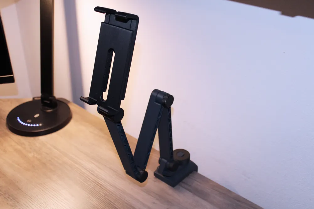 Mechanical Arm Holder Stand for Tablet/Phone - Free 3D Print Model ...