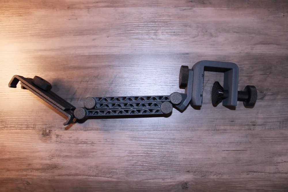 Mechanical Arm Holder Stand for Tablet/Phone - Free 3D Print Model ...