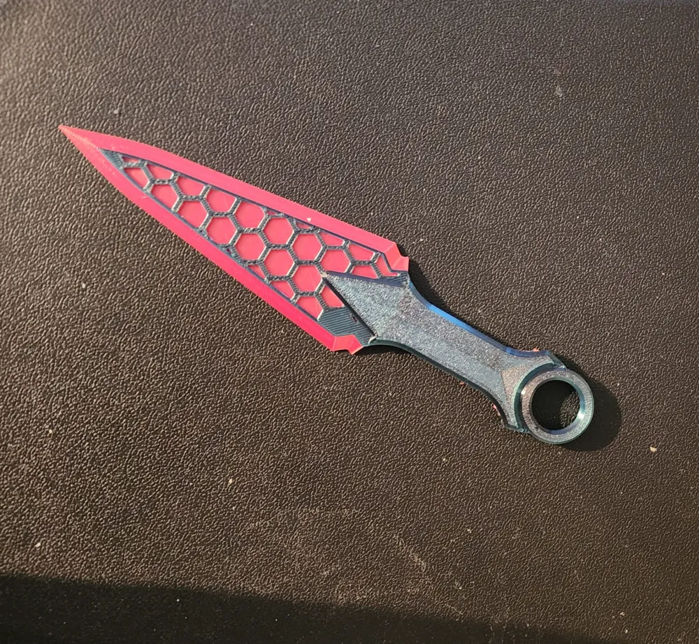 Cyberpunk Kunai Knife by NOT a lizard MakerWorld: Download Free 3D Models