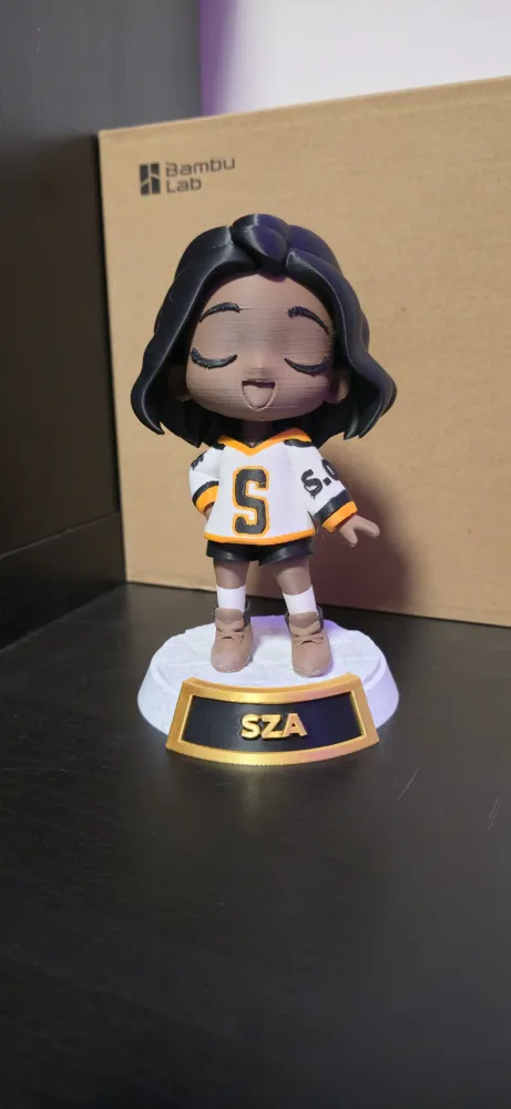 SZA Singer Figure by TSR Shift MakerWorld: Download Free 3D Models