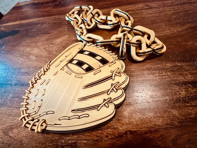 Golden Glove Hype Chain - Free 3D Print Model - MakerWorld