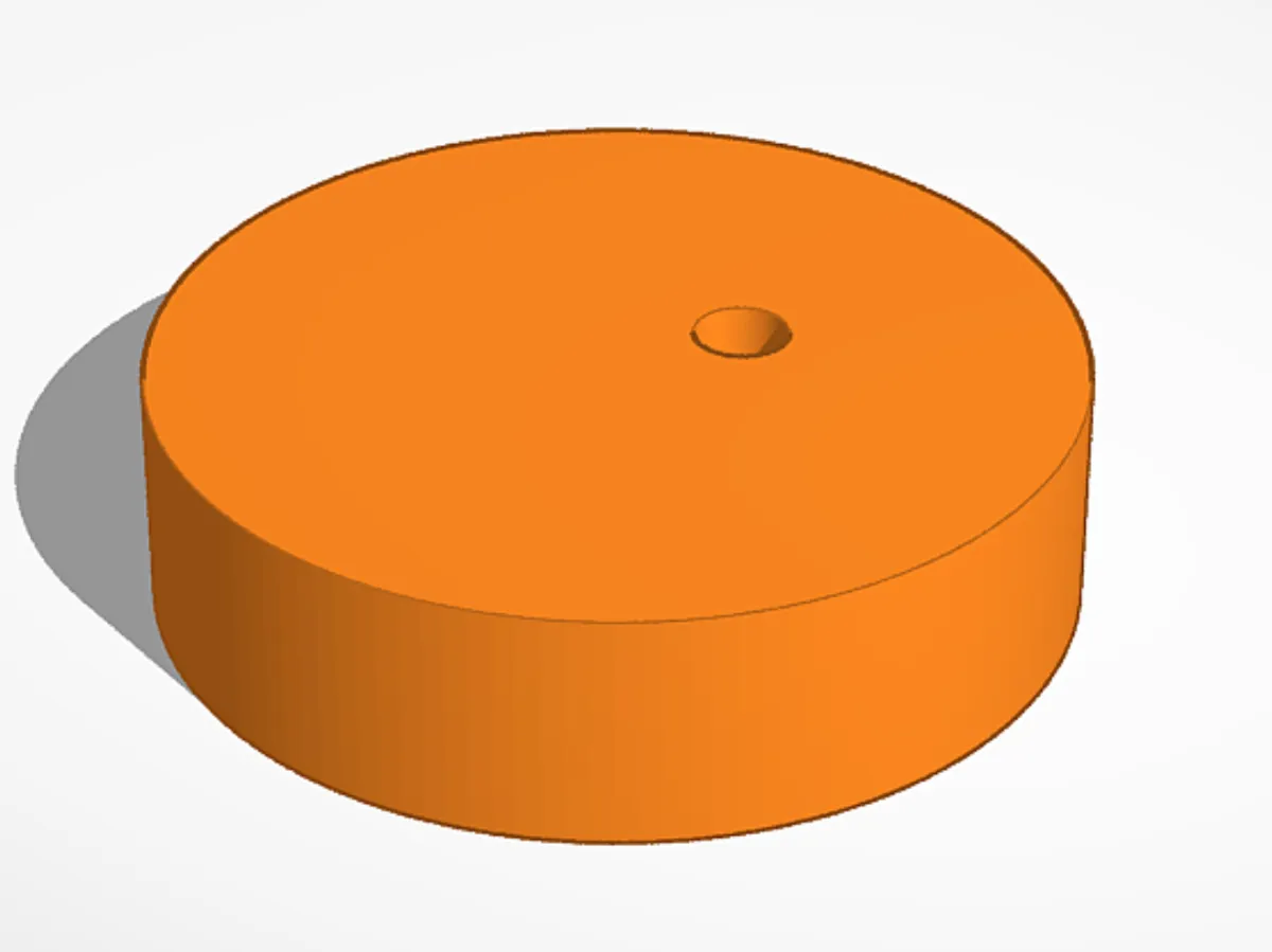 Ikea Bave surface-mounted ceiling base - Free 3D Print Model - MakerWorld