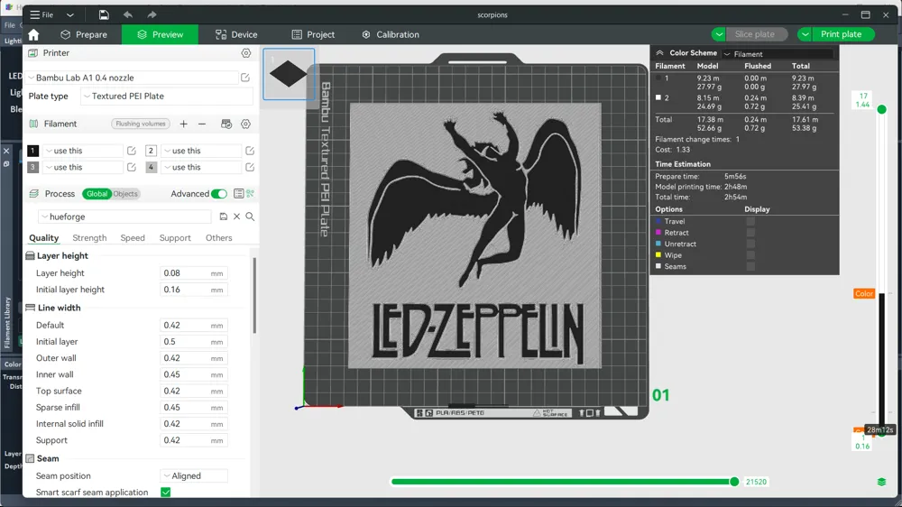 Led-Zeppelin by Naltz - MakerWorld