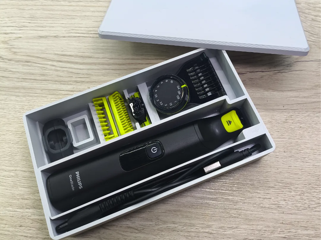 Philips OneBlade Pro 360 QP6542/15 旅行收纳盒 - 免费 3D 打印模型 - MakerWorld