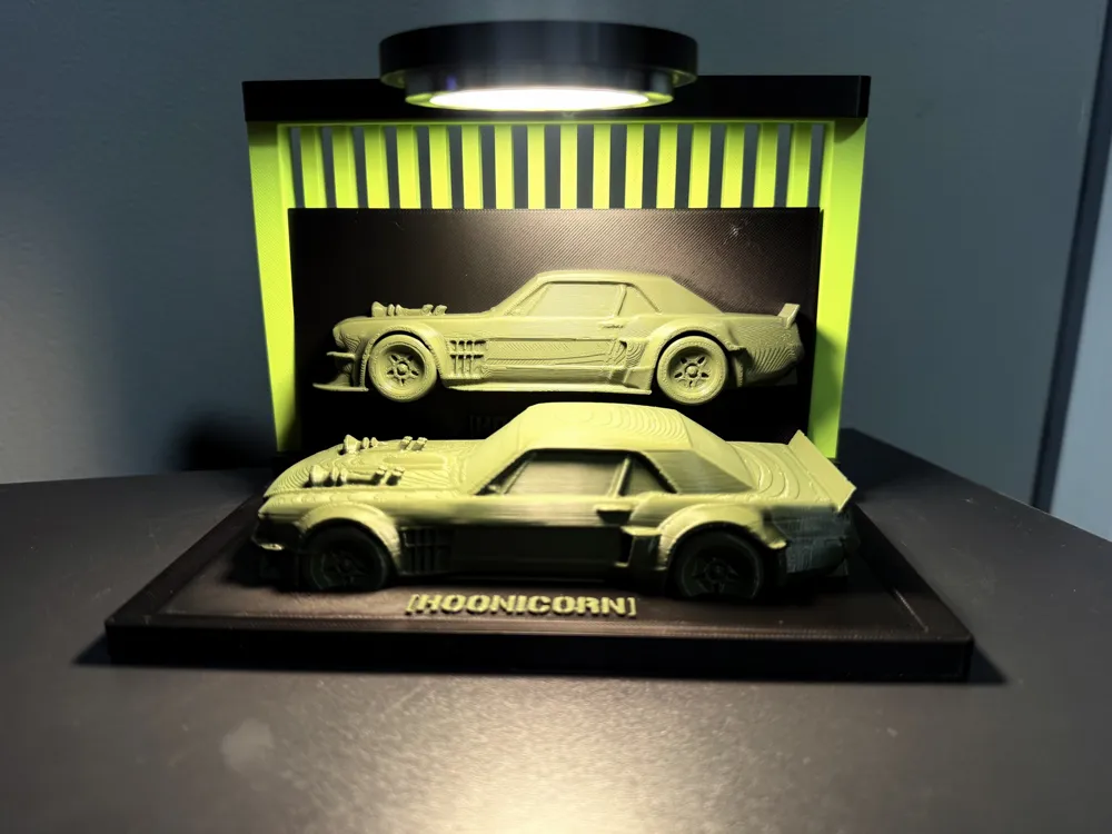 Hoonicorn Mustang - Ken Block - Display de Mesa! - Modelo gratuito para ...