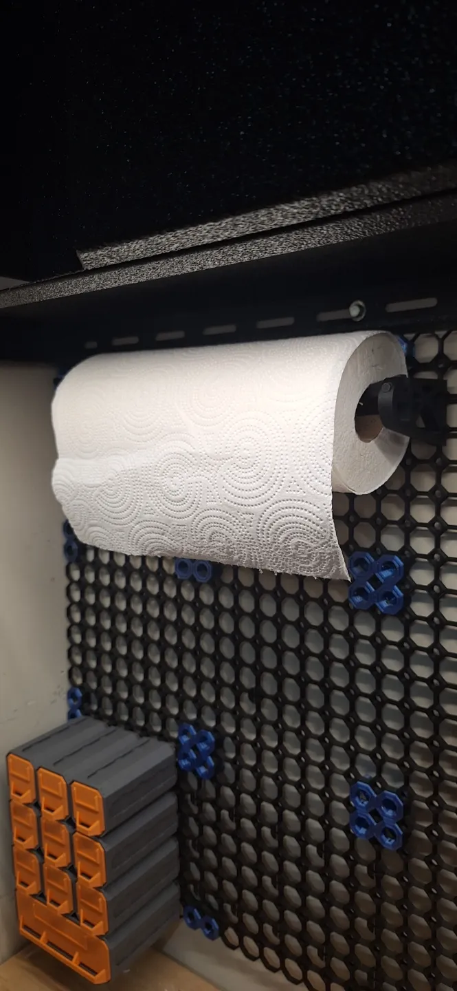 Multiboard towel holder Remixed by ComeonVA100 - MakerWorld