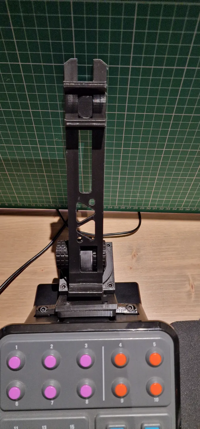 Logitech/Saitek Heavy Equipment Side Panel mount by Witse MakerWorld ...