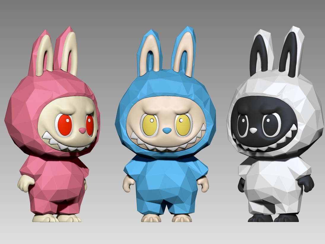 Facet la bubu - A unique la` bubu by Laffer233 MakerWorld: Download ...