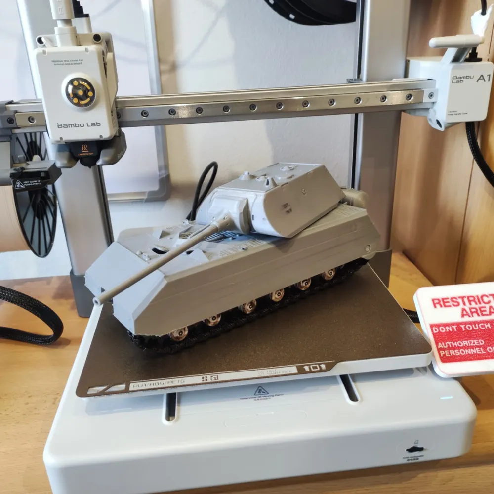 Panzerkampfwagen VIII Maus tank by Marinade - MakerWorld