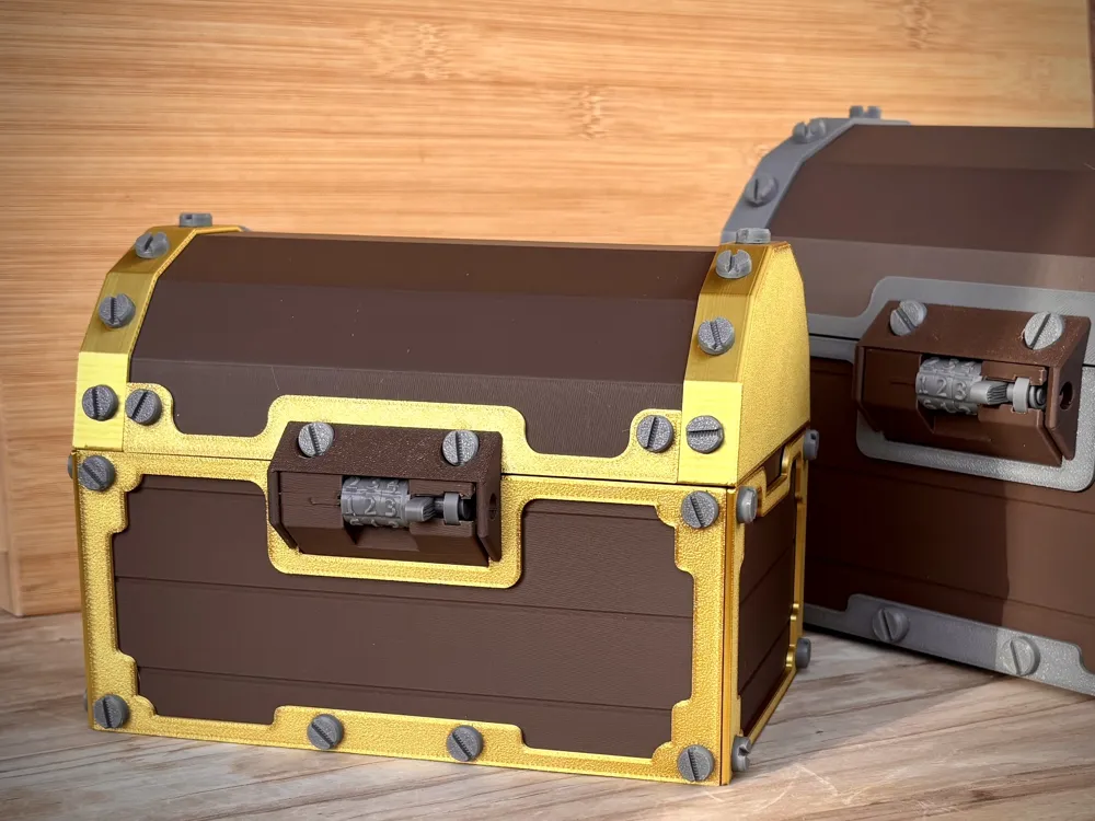 Treasure Chest | Jewelry Box by Matthew Ghost MakerWorld: Download Free 3D Models