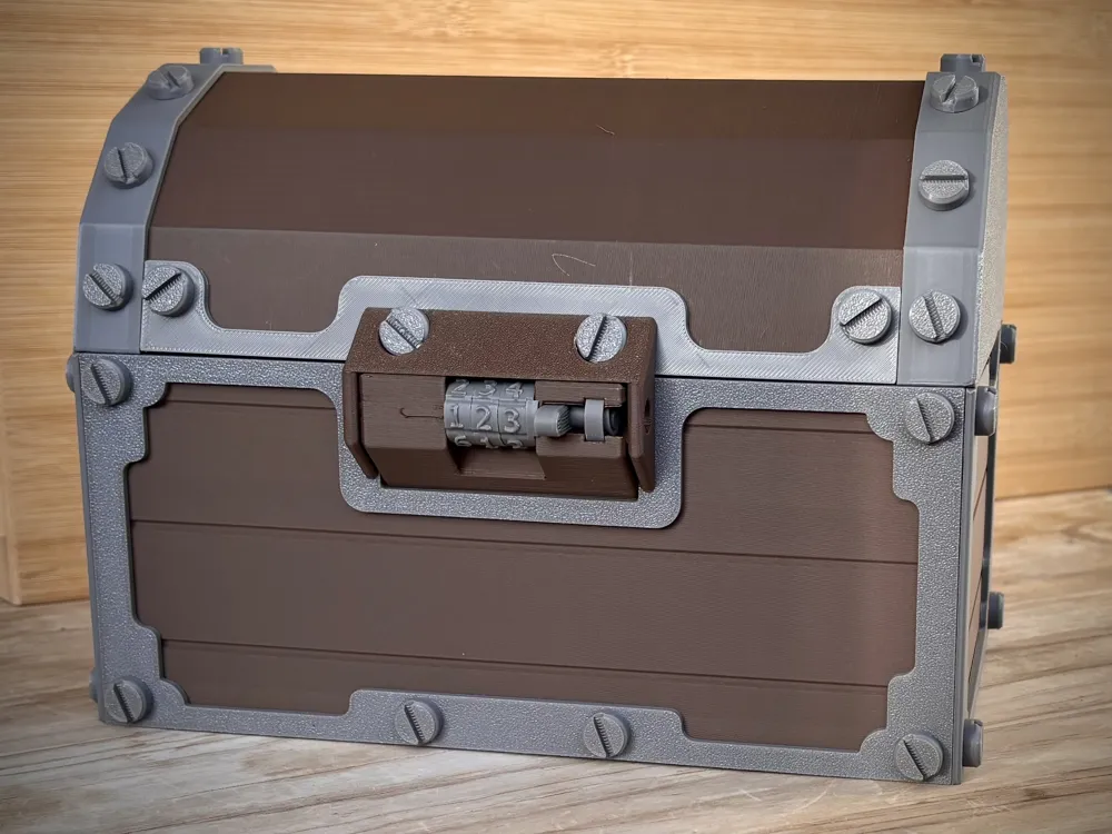 Treasure Chest | Jewelry Box - Free 3D Print Model - MakerWorld