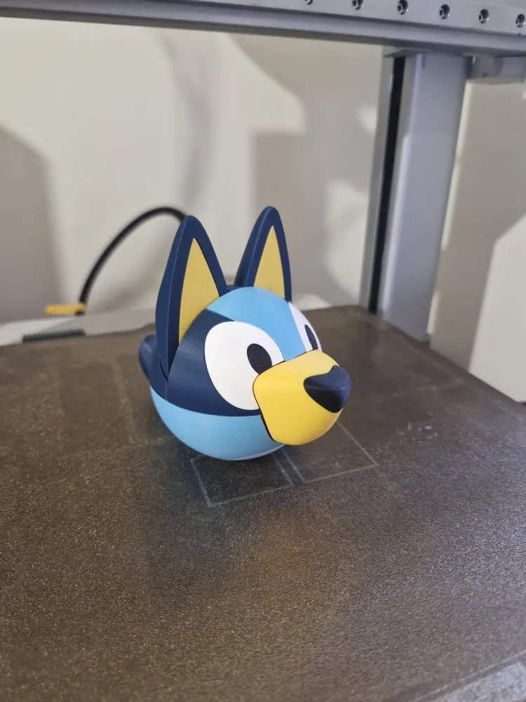 Bluey Inspired Ball by TEZ3D MakerWorld: Download Free 3D Models
