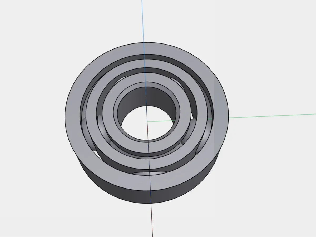 608ZZ Steel Ball Version - Free 3D Print Model - MakerWorld