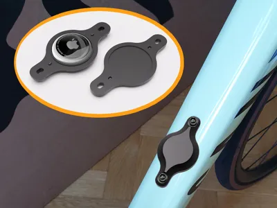 Bike Mount for an Airtag. by Kazikk - MakerWorld