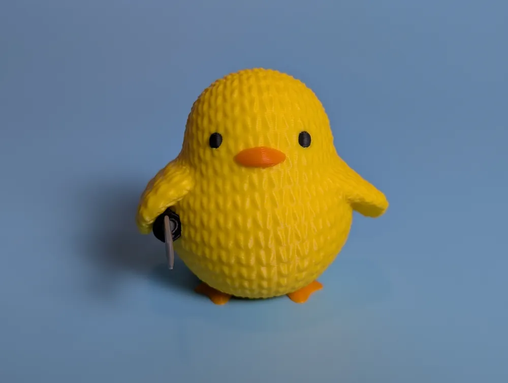 Cute Knitted Meme Duck / Chick With Knife Remixed by Bobby & Ari ...