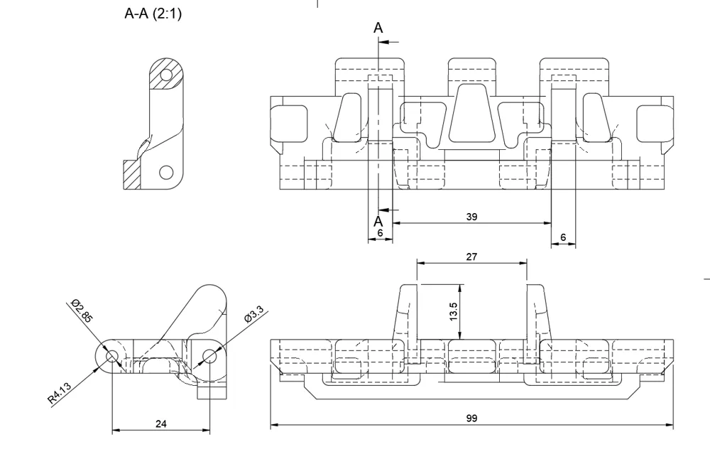 Tank track link and drive sprocket by bowser MakerWorld: Download Free ...