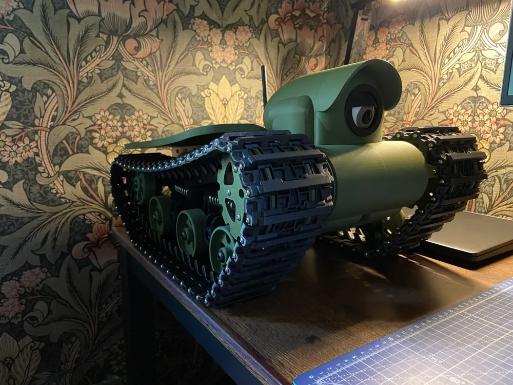 Tank track link and drive sprocket by bowser MakerWorld: Download Free ...