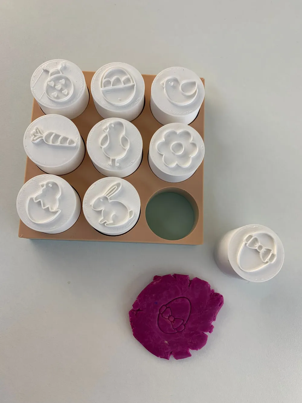 Stamp set easter by Juf_paulien_ MakerWorld: Download Free 3D Models