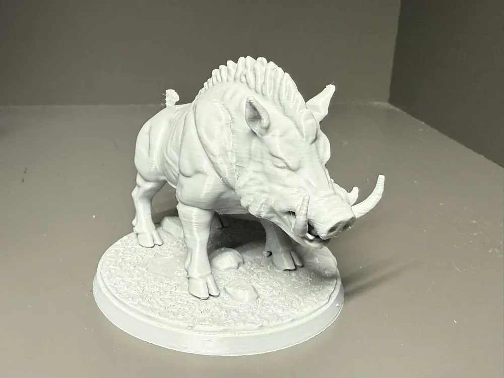 giant boar for dungeons and dragons DND by Mysstra hueforge 3Dart ...