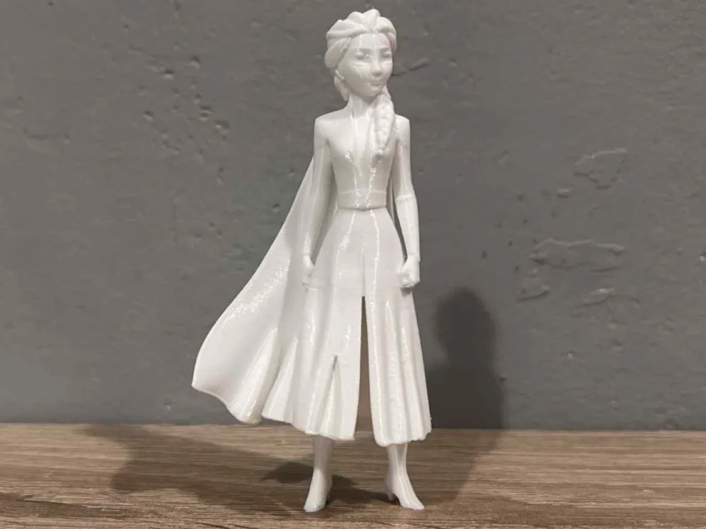 Frozen Elsa figurine - Free 3D Print Model - MakerWorld