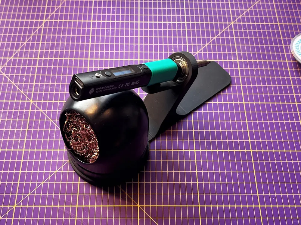 Pinecil Soldering Iron Stand by Daniel Jovanovic MakerWorld: Download ...