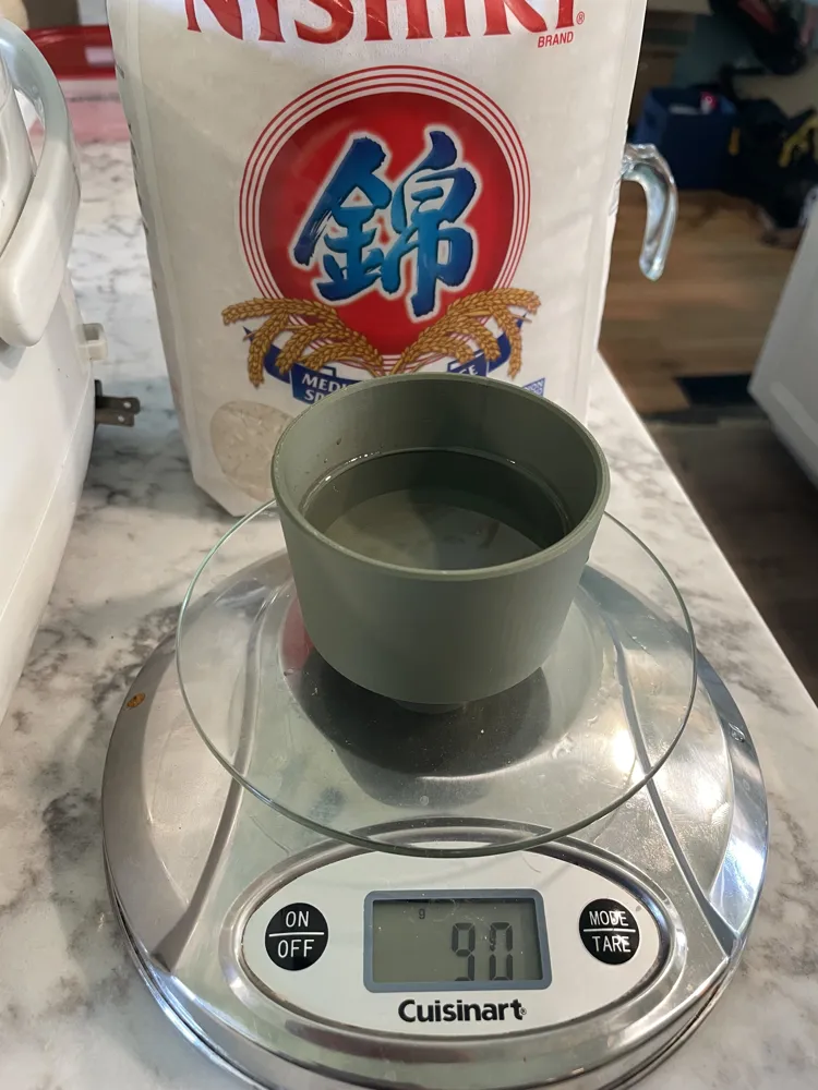 Rice Cooker Measuring Cup with Half Cup Fill Line. - Free 3D Print ...