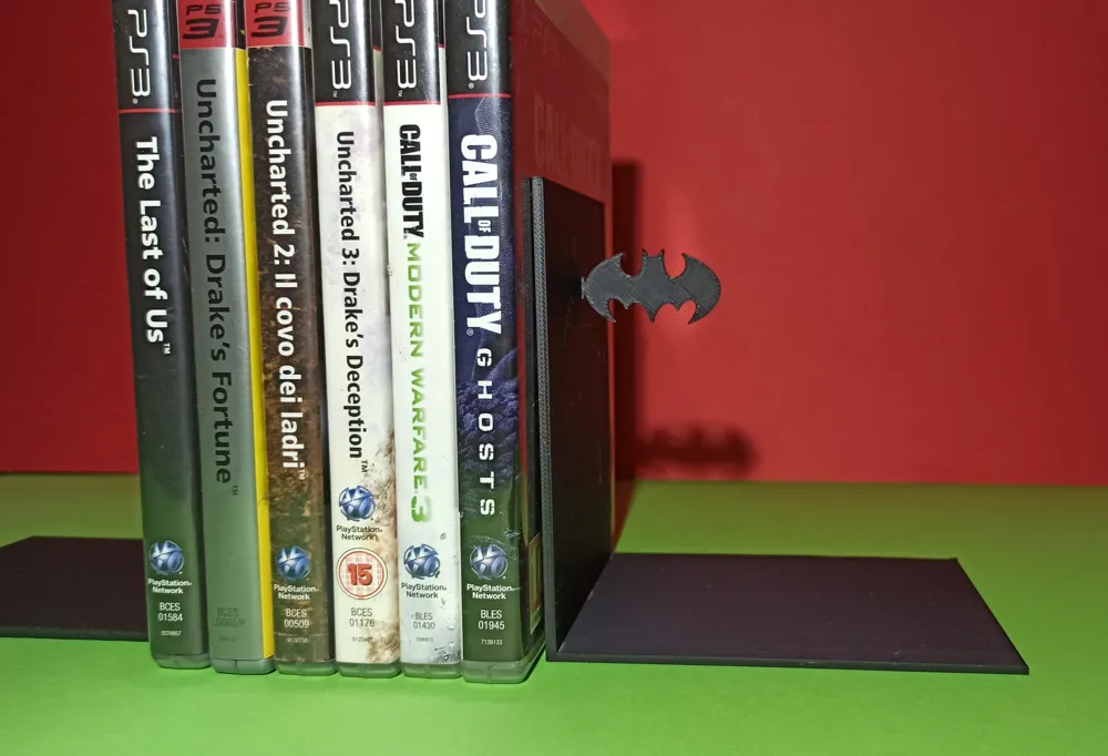 BOOKENDS BATMAN - FERMA LIBRI BATMAN by atz78 - MakerWorld