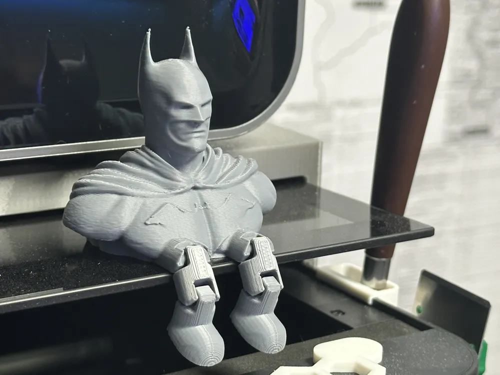 Articulated Batman Buddy (Flexi Legs) - Free 3D Print Model - MakerWorld