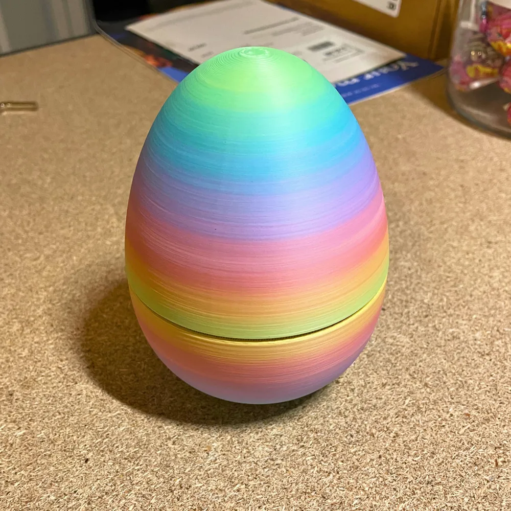 Simple Scalable Threaded Egg by FilamentlyMakerWorld: Download Free 3D ...