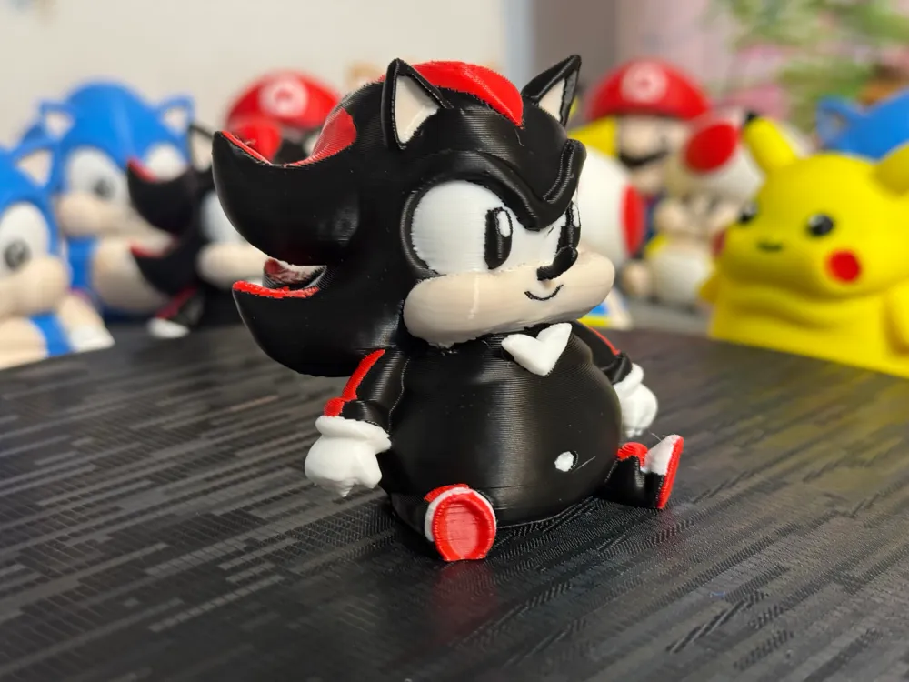 Chubby Chibis - Shadow the Hedgehog by im.jackharvest MakerWorld ...